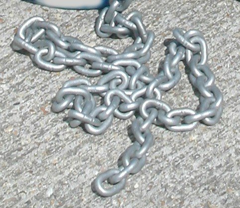 TCS Chandlery 30mtr x 10mm Calibrated Galvanised Chain