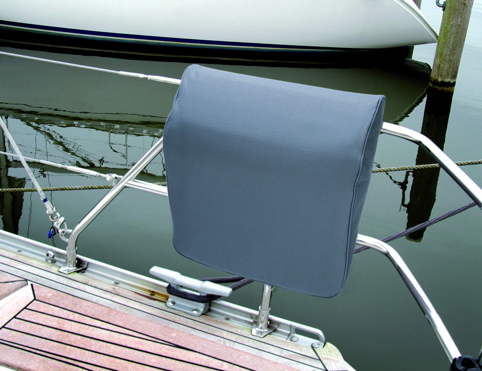 Blue Performance Railing Cushion - TCS Chandlery