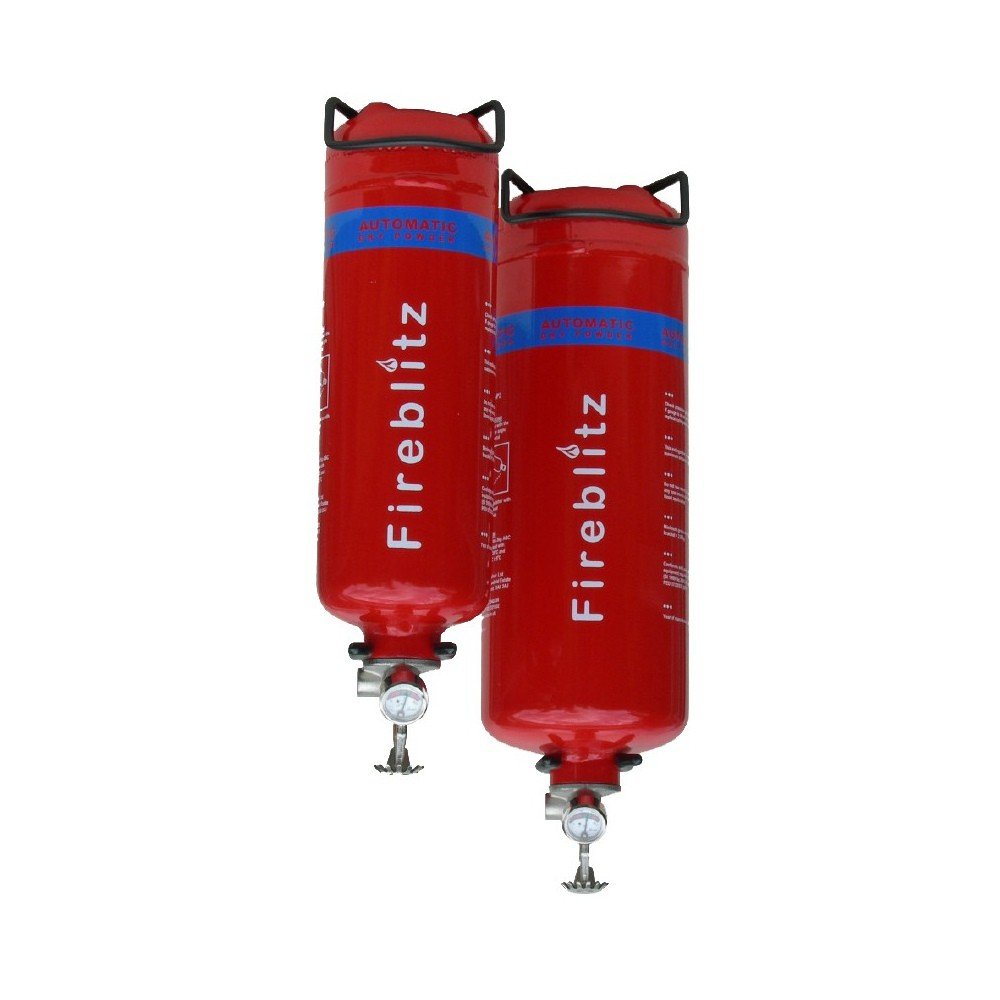 Fireblitz Automatic Dry Powder Fire Extinguisher 2Kg - TCS Chandlery