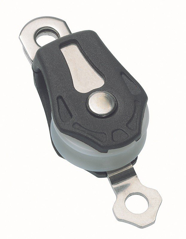 Barton Single Cheek Block- Plain Bearing - Size 0 - TCS Chandlery