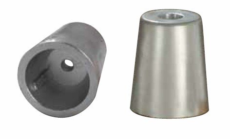 Tecnoseal Radice Conical Propeller Nut Anode 22-25mm - TCS Chandlery