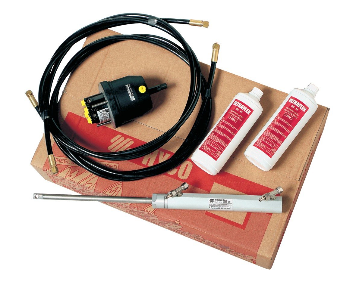 Ultraflex Hyco OBS Hydraulic Outboard Steering Kit - 5mtr Hose - TCS ...