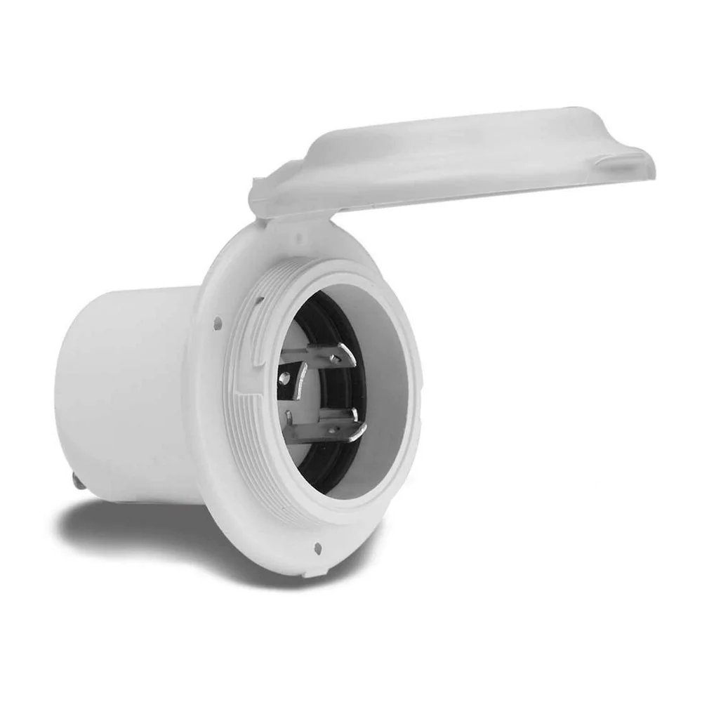 Marinco 32A 230V Inlet Contoured EZ Lock - TCS Chandlery