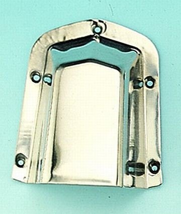C.Quip 140mm Stainless Steel Clam Shell Vent - TCS Chandlery