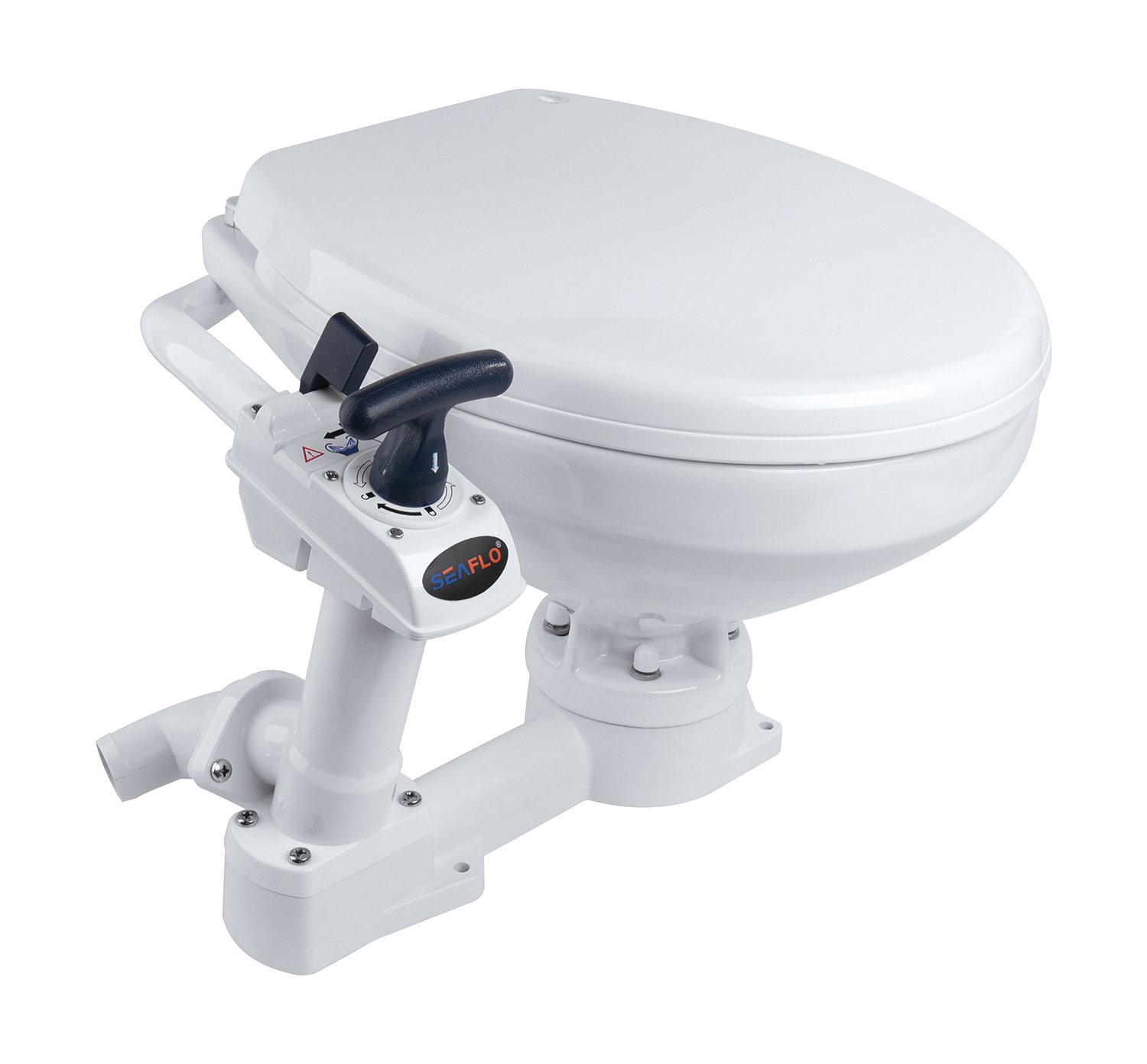 Seaflo Regular Bowl Manual Marine Toilet - TCS Chandlery