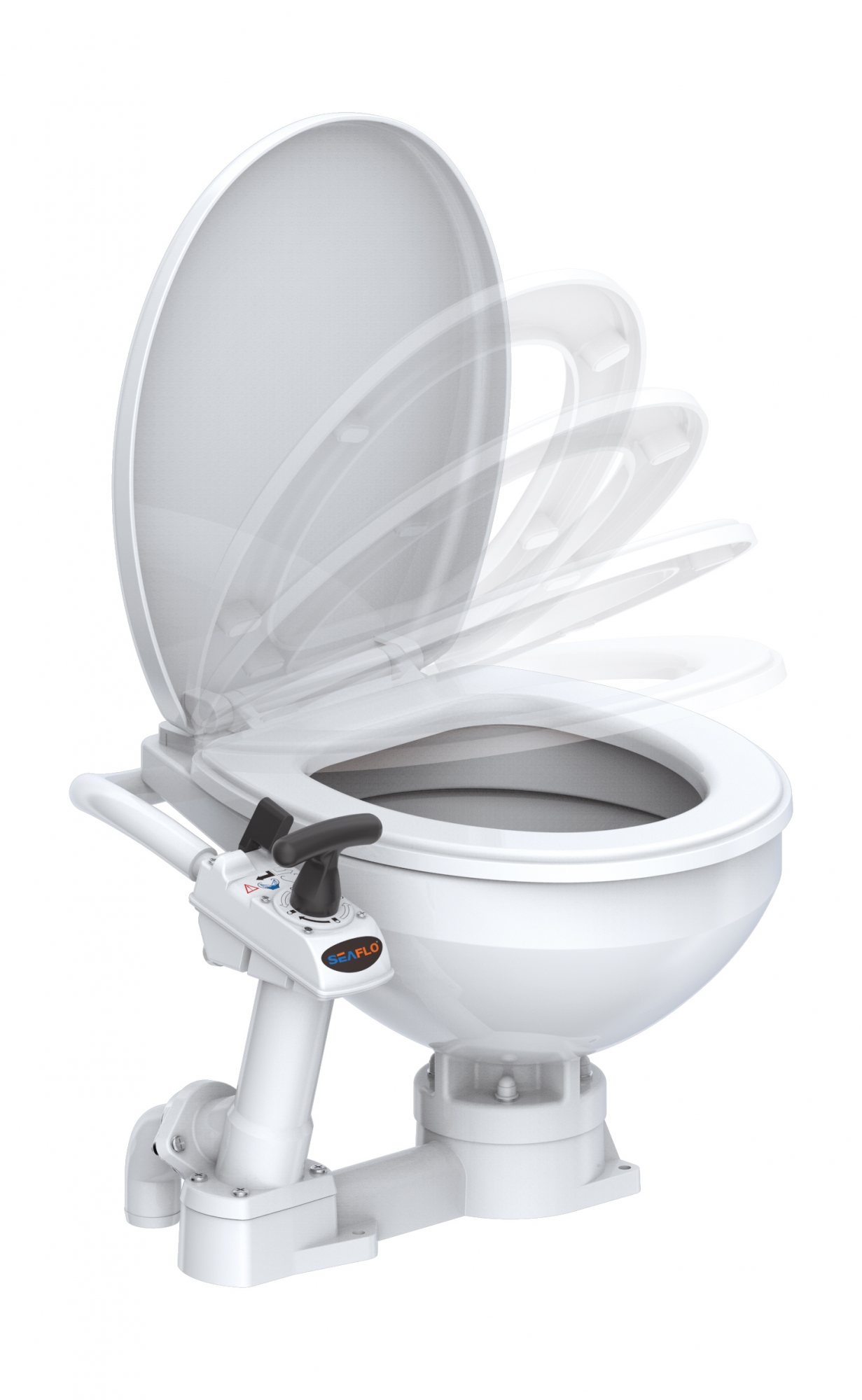 Seaflo Regular Bowl Manual Marine Toilet - TCS Chandlery