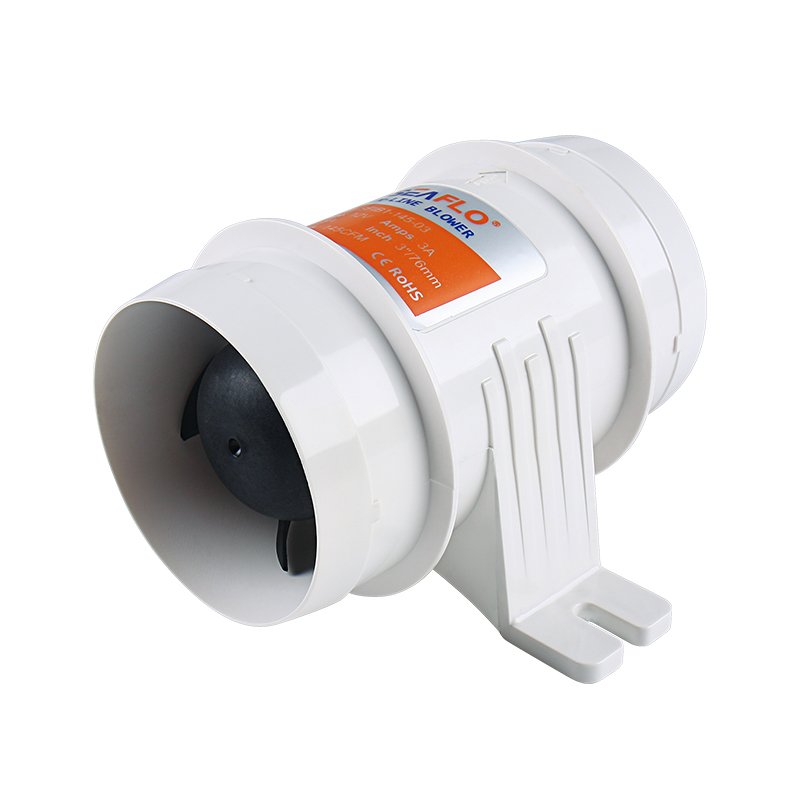 Seaflo 75mm (3") In Line Blower - TCS Chandlery