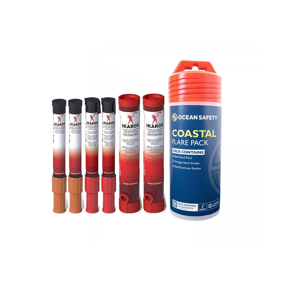 Ikaros Pyrotec Ikaros Coastal Distress Flare Pack - TCS Chandlery