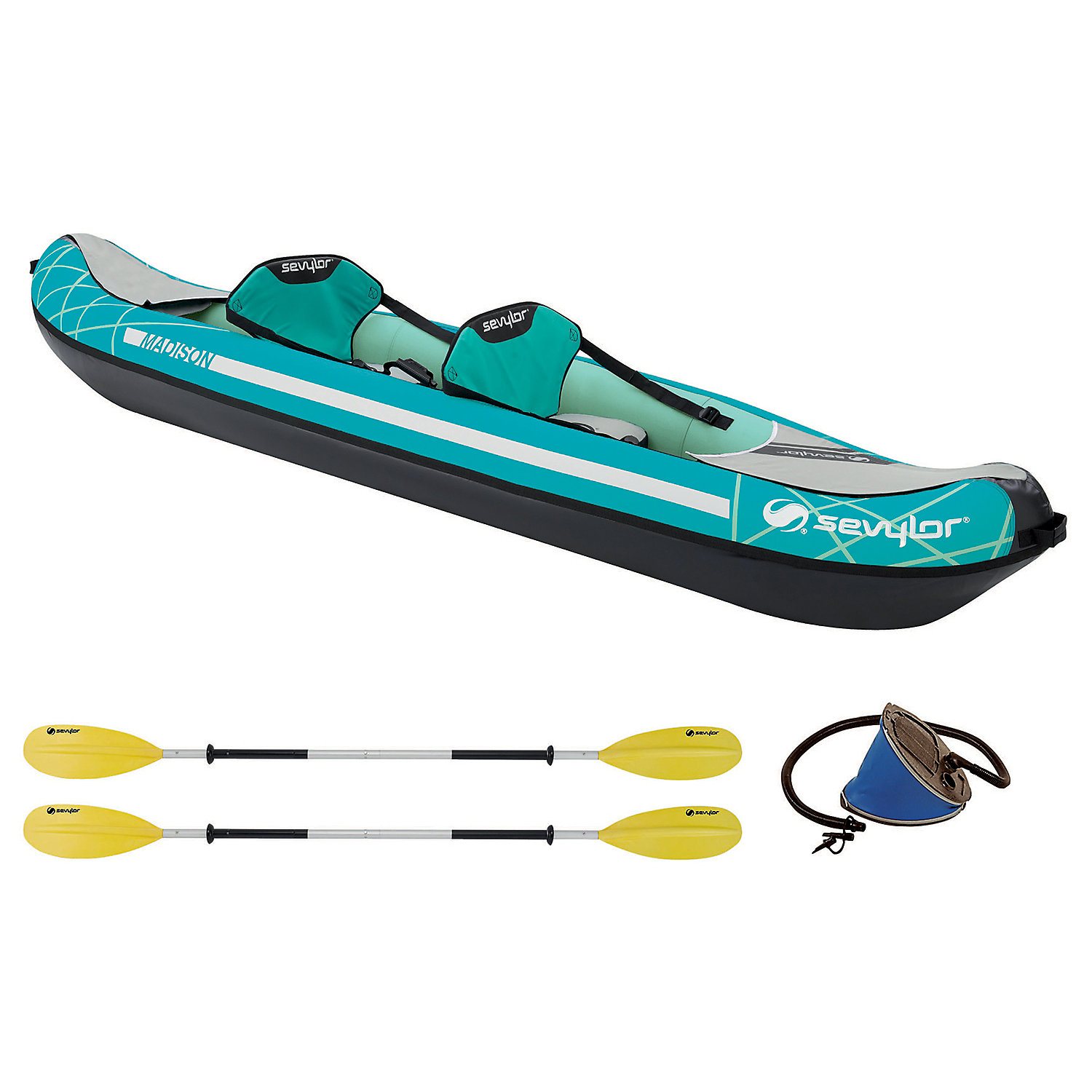 Sevylor Madison Inflatable Kayak & Paddle Kit - Offer - TCS Chandlery