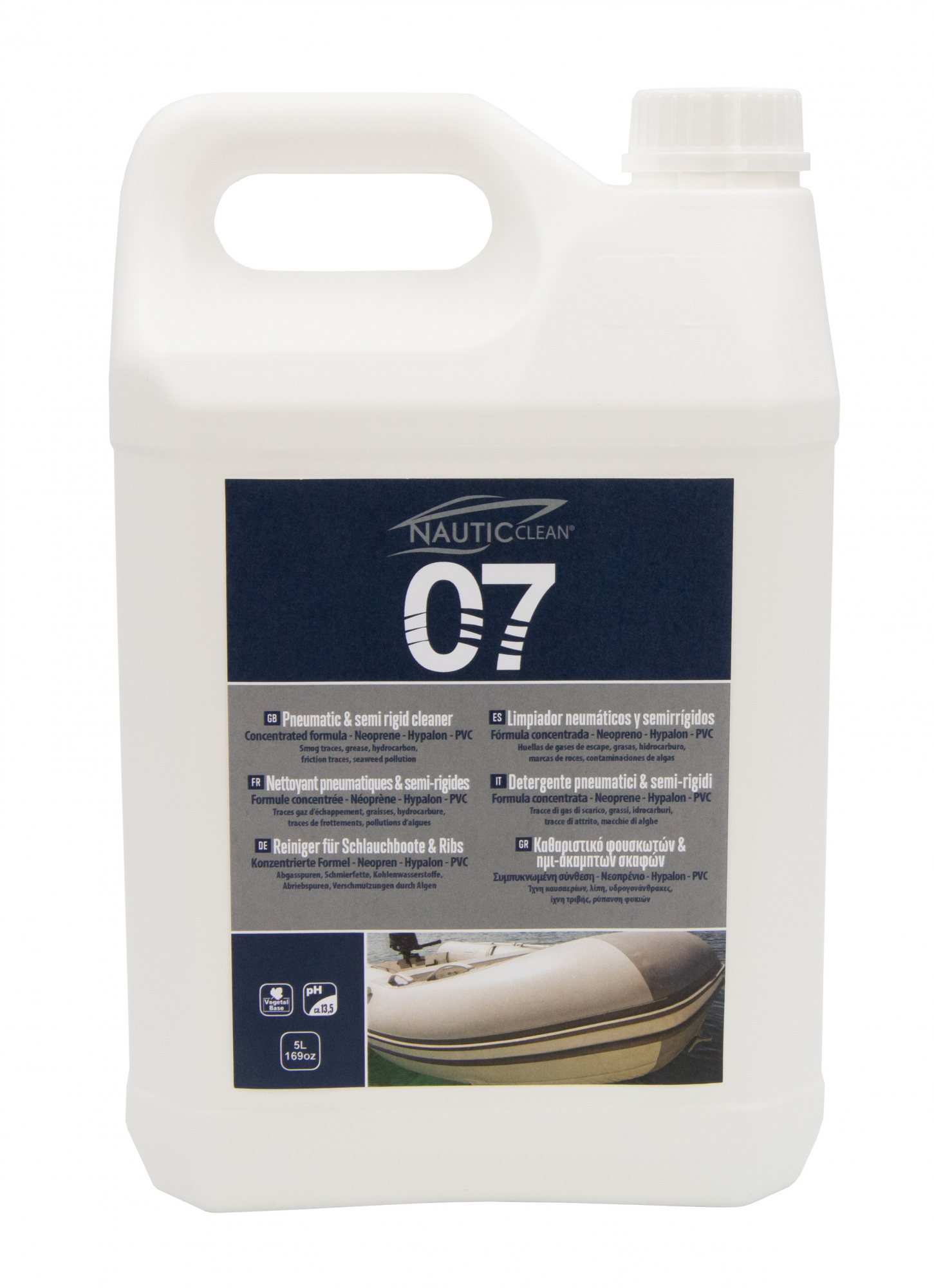 Nauticclean 07 Rib Tube Cleaner Pneumatic and Semi Rigid Cleaner - TCS ...