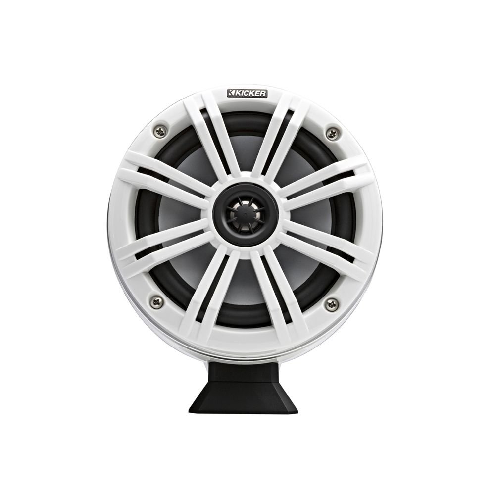 Kicker Marine 6.5" (165 mm) Surface Mount Tower Coaxial Speaker System ...