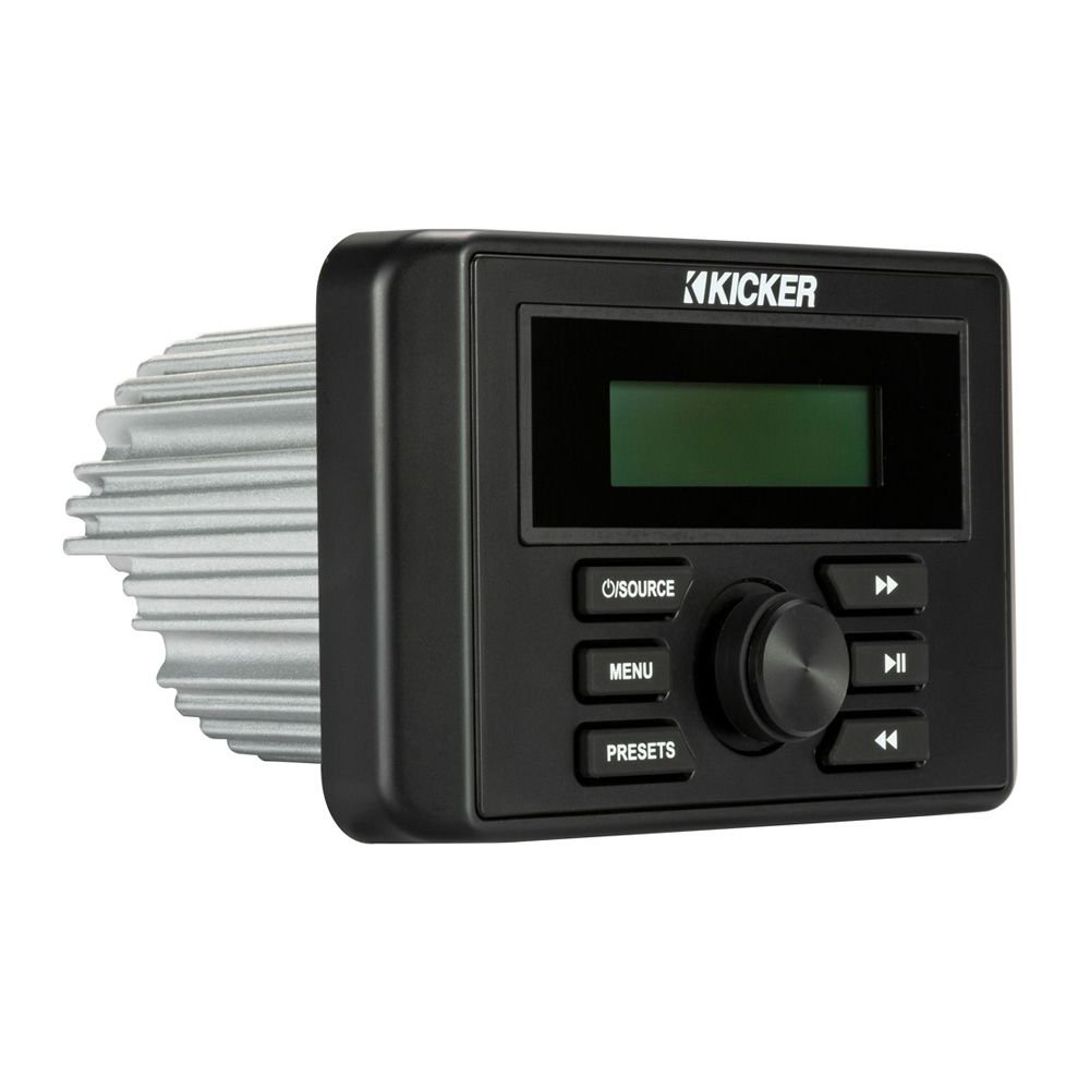 Kicker Marine Source Unit - KMC3 Rectangle Front Panel w/ Gauge Fitment ...