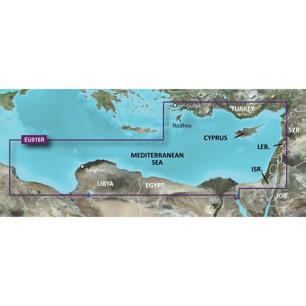 Garmin BlueChart G3 Vision Regular Coverage Areas - TCS Chandlery