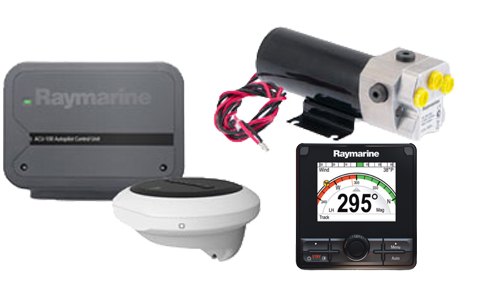 Raymarine Evolution EV-100 Power Autopilot with Type 0.5 Hydraulic Pump ...