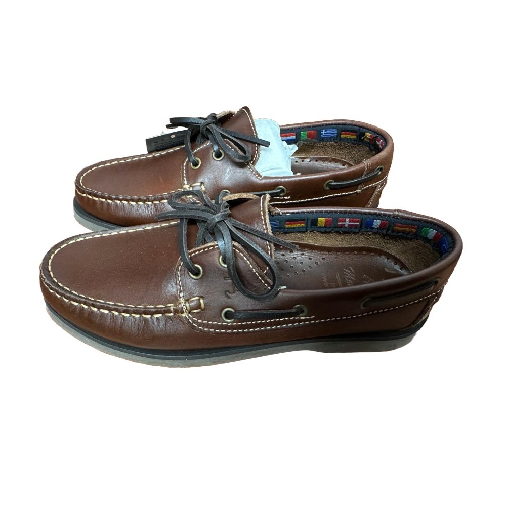 Mobydick Mobydick Navigator Deck Shoe Cognac (Brown) - TCS Chandlery