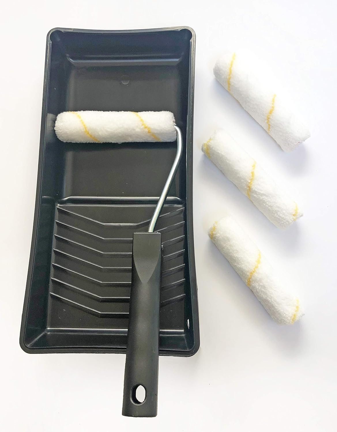 Prodec ProDec Advance 6pc 4" Short Pile Microfibre Mini Paint Roller ...