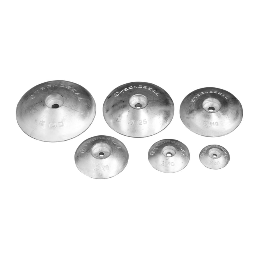Tecnoseal ALUMINIUM Disc Anode - TCS Chandlery