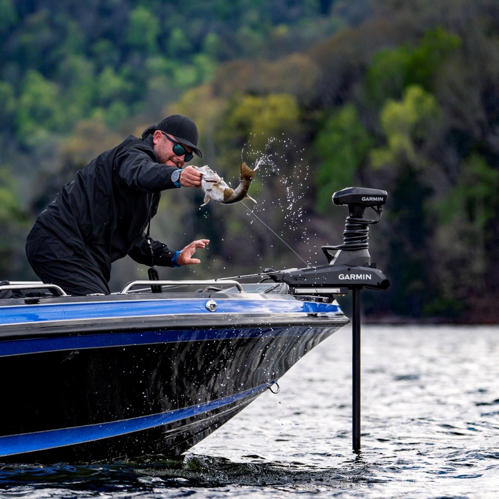 Garmin Force Kraken Trolling Motor - Black 63" with GT56UHD-TR TDX ...