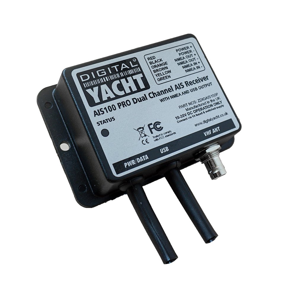 Digital Yacht AIS100 Pro AIS Receiver - USB & NMEA Outputs - TCS Chandlery