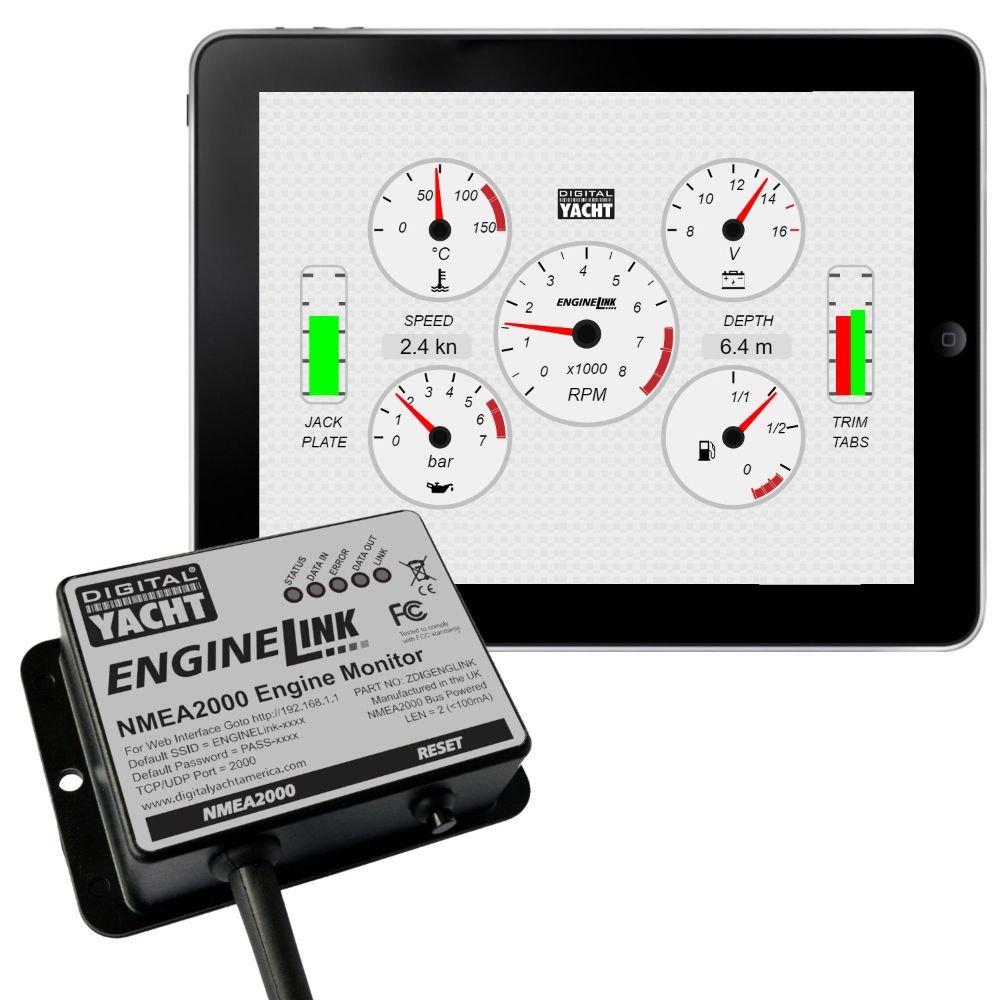 Digital Yacht Enginelink Wireless NEMA 2000 Engine Interface - TCS ...