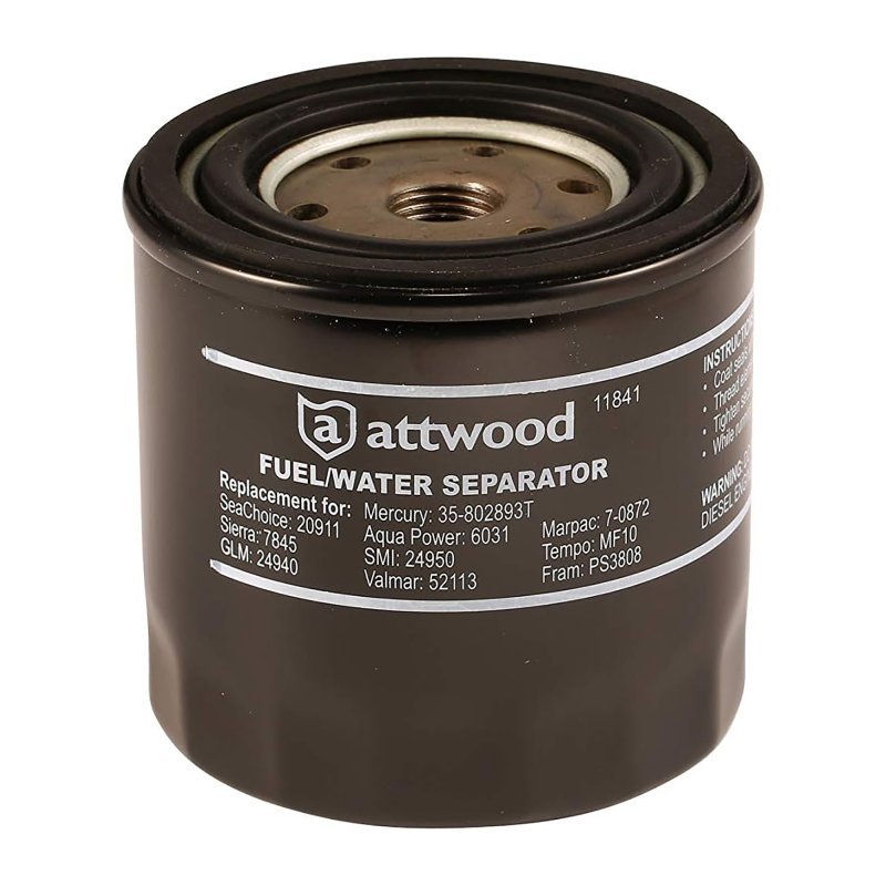 Attwood Fuel/Water Separator Canister - TCS Chandlery