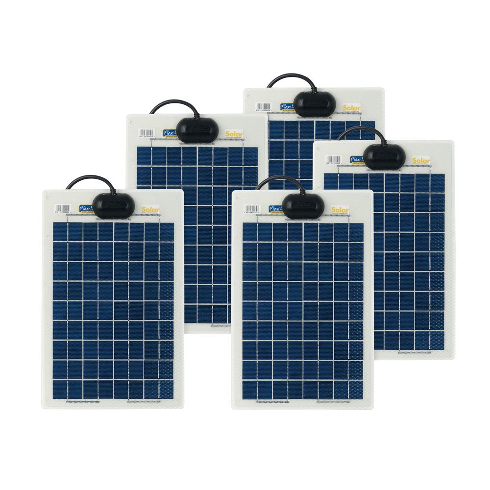 Solar Technology 10W Flexi Solar Panel Kit Bulk Pack (5 Panels) - TCS ...