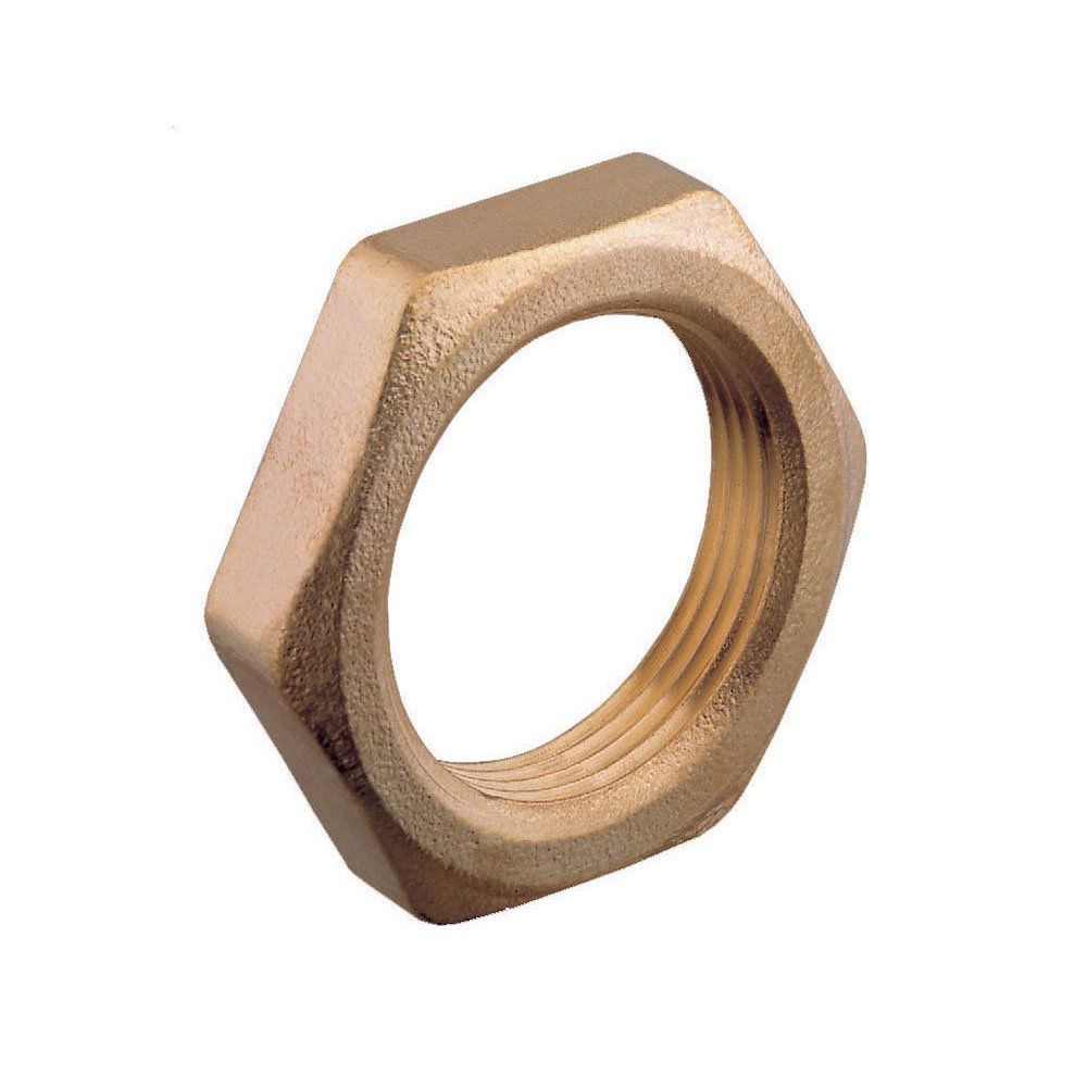 Guidi Brass Lock Nut 3 in - TCS Chandlery