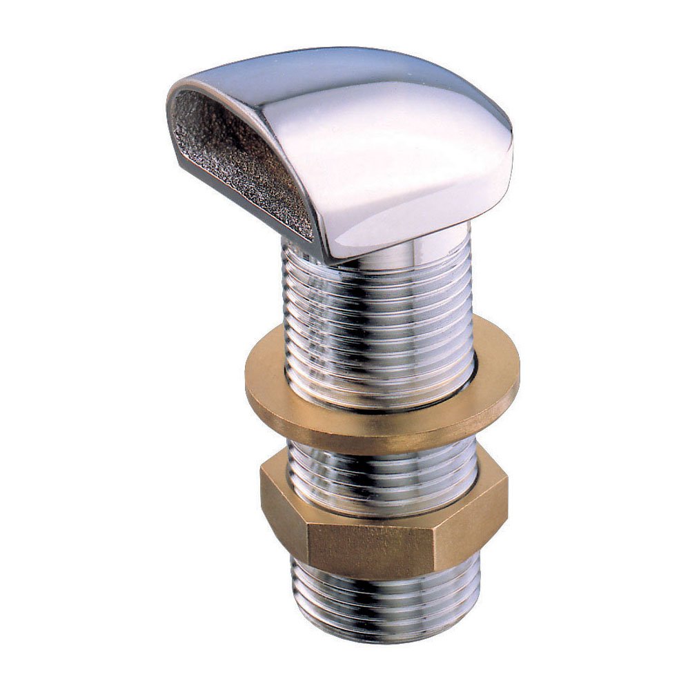 Guidi Chrome-Plated Brass Shell Scupper Vent in Space in Series - 2 in ...