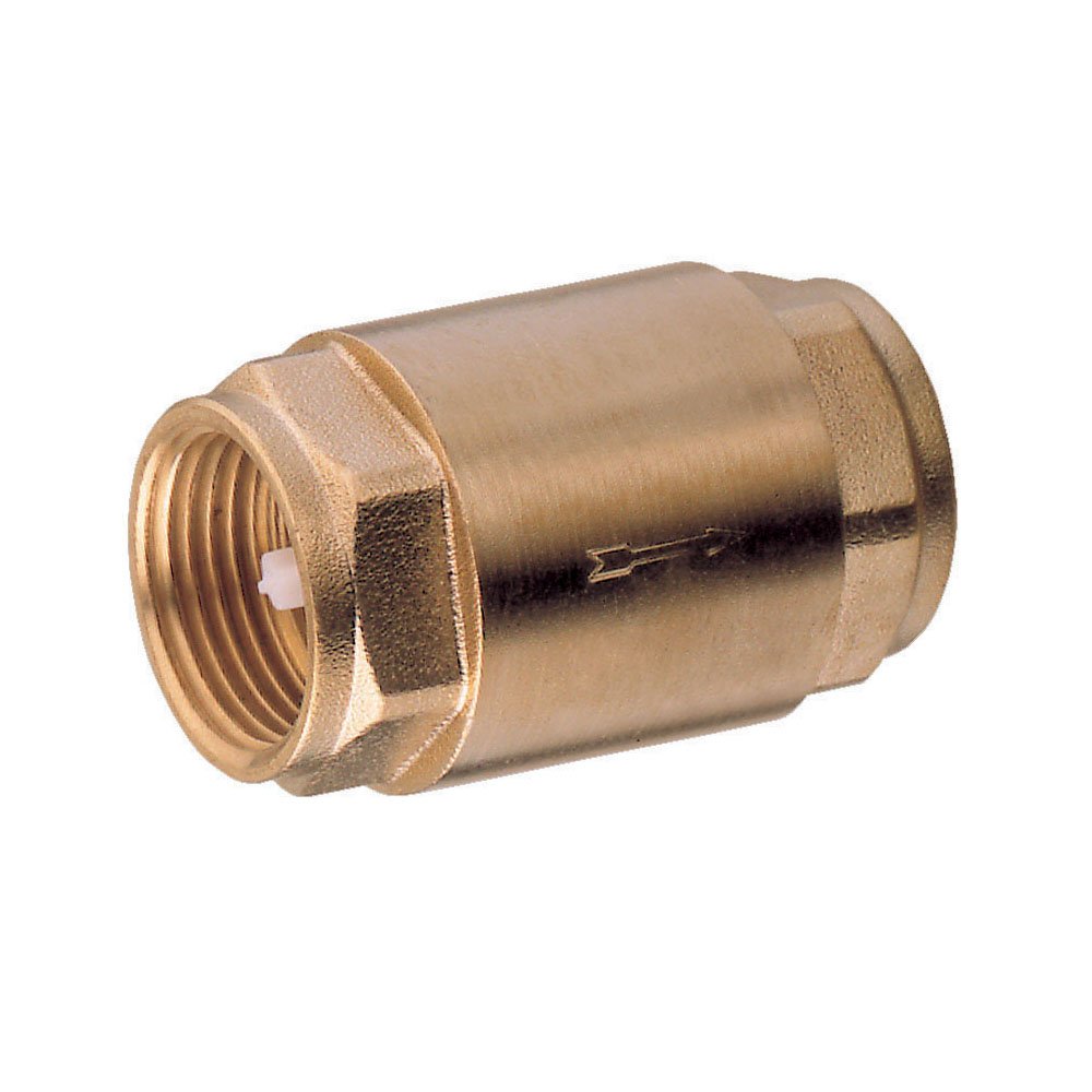Guidi Brass Spring Check Valve 1 in 1/2 - TCS Chandlery