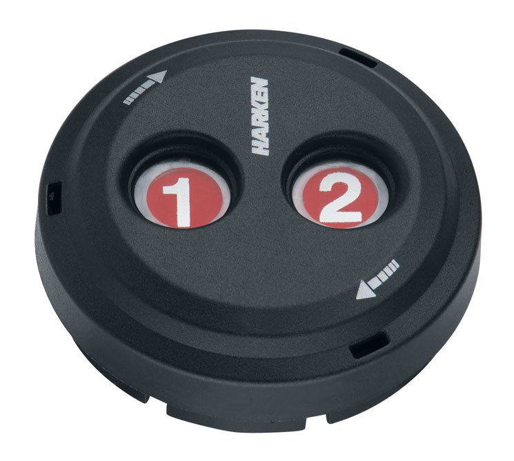 Harken Digital System Switch AFT Black - Dual - Icon Version1 (1-2) - W/O DECODER - TCS Chandlery