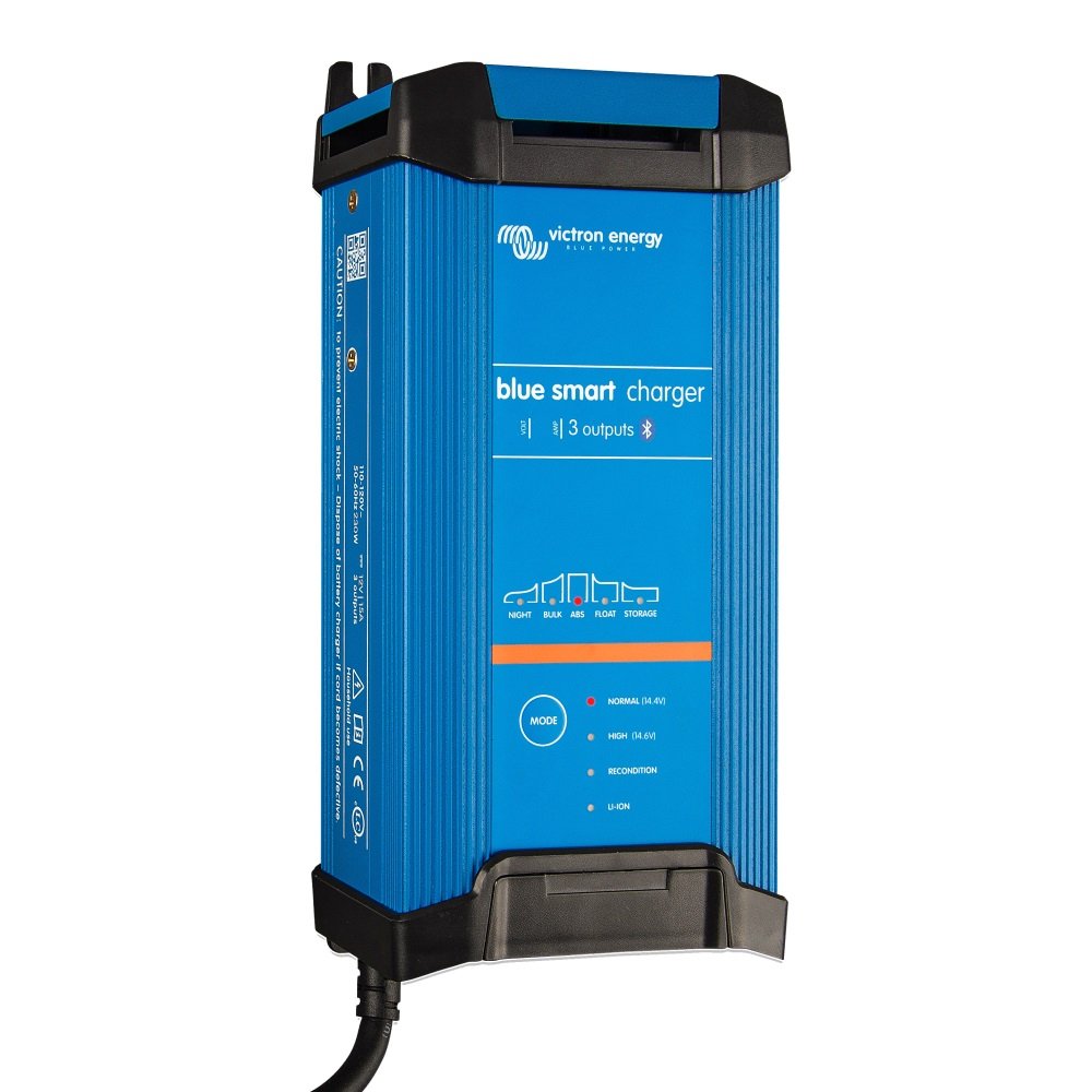 Victron Energy Blue Smart 3 Output IP22 Charger - 24V/16A - TCS Chandlery