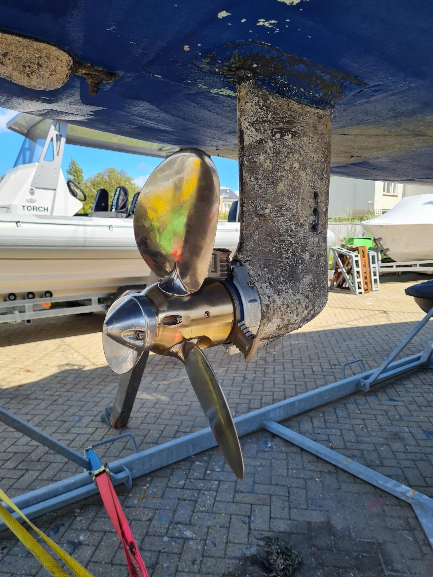 HydroAxe Saildrive Rope Cutter Yanmar SD20/SD31/SD40/SD50/SD60 - TCS ...