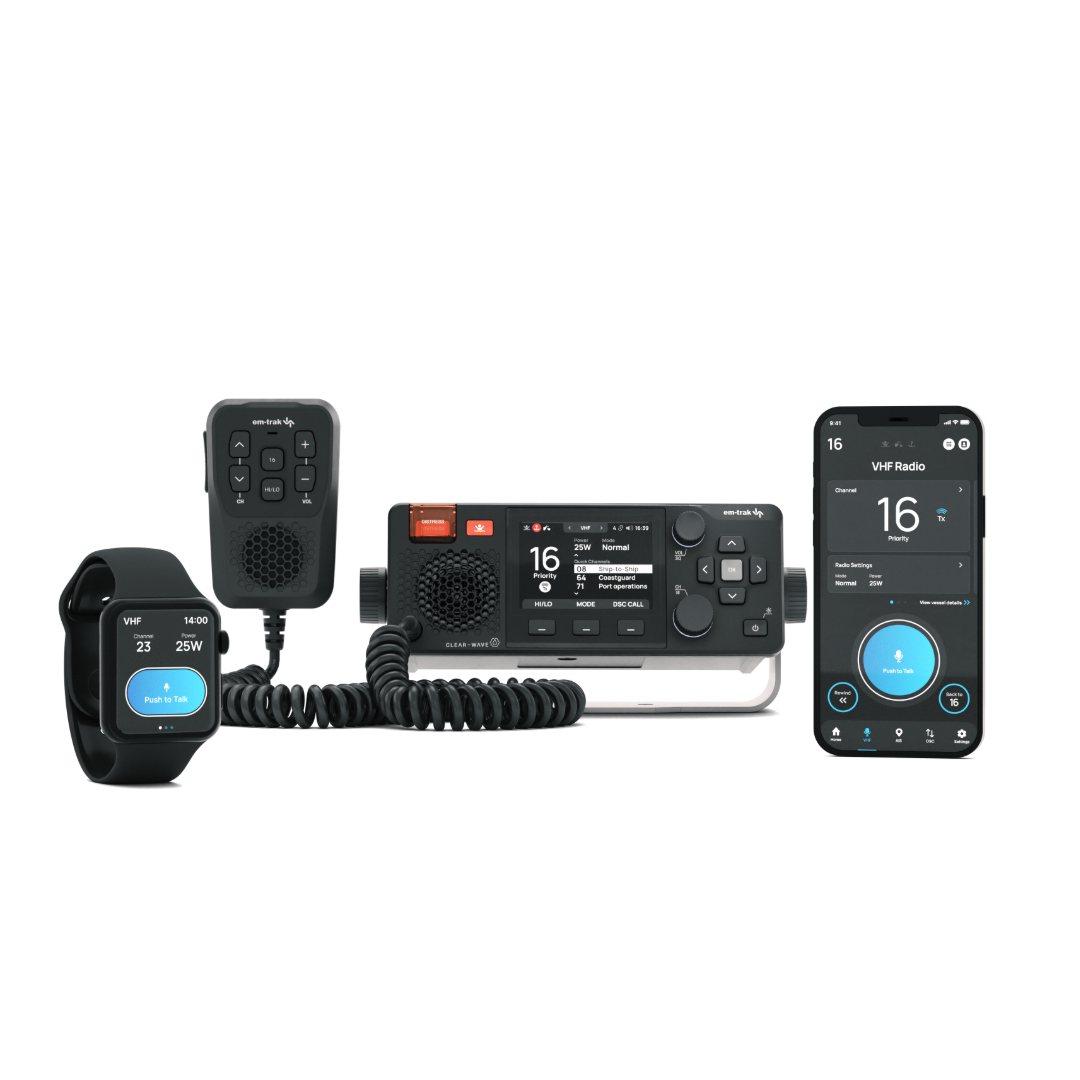em-trak Em-Trak X100 VHF, DSC & AIS - TCS Chandlery