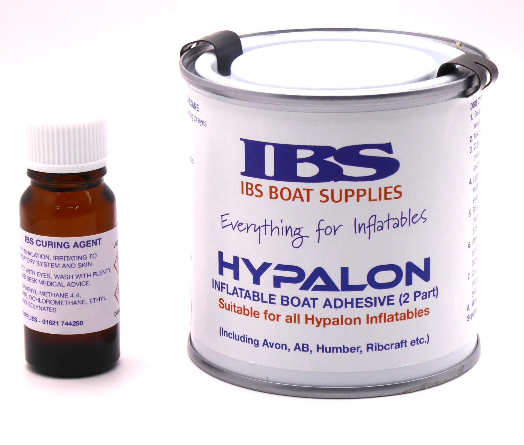 IBS Hypalon Two Part Adhesive/Glue - TCS Chandlery