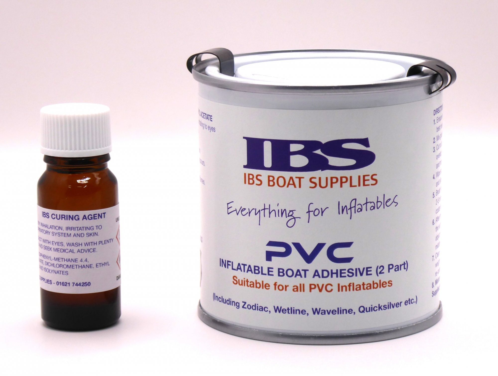 IBS PVC Two Part Adhesive/Glue - TCS Chandlery