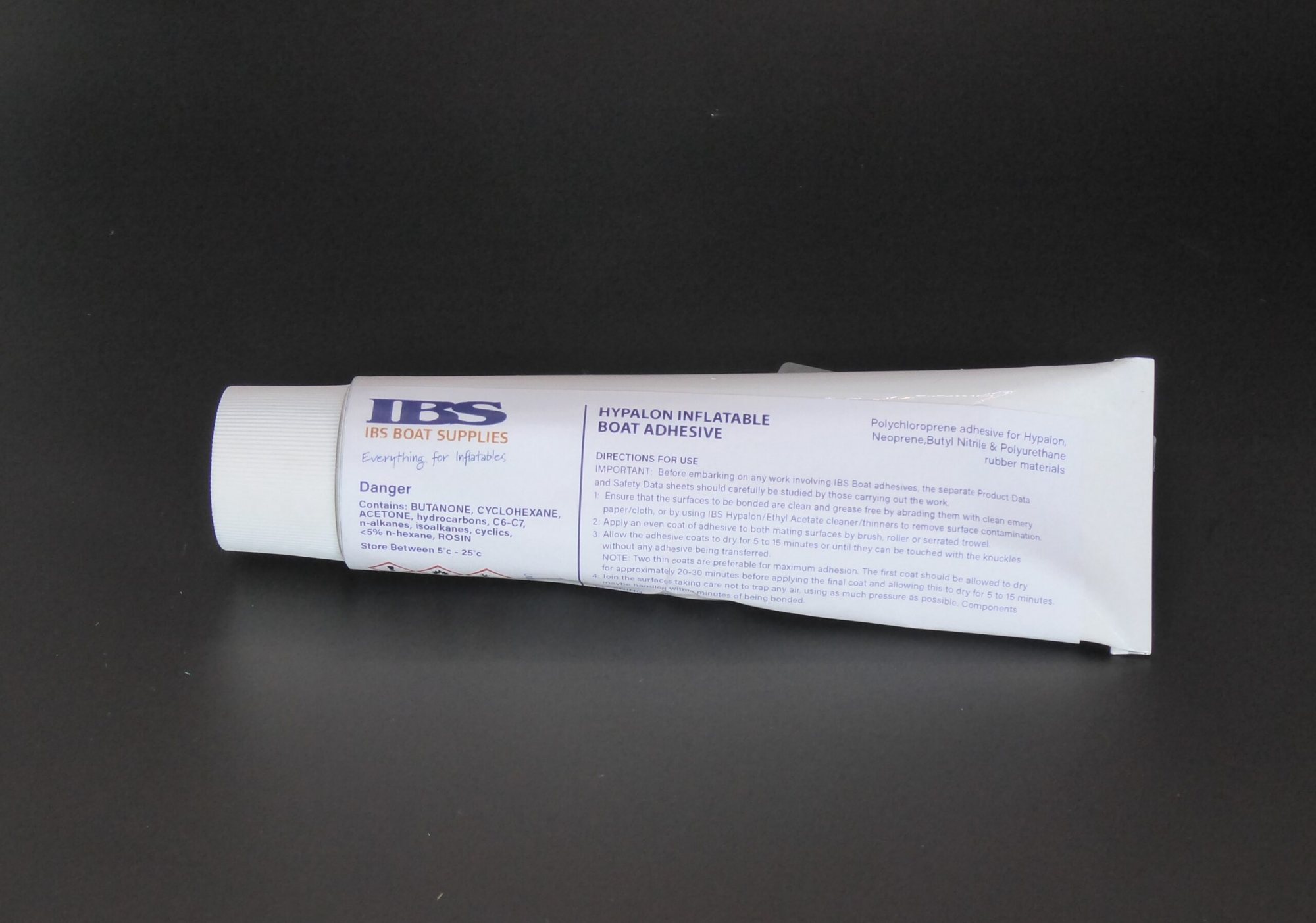 IBS Hypalon Single Part Toluene Free Glue 70ml - TCS Chandlery