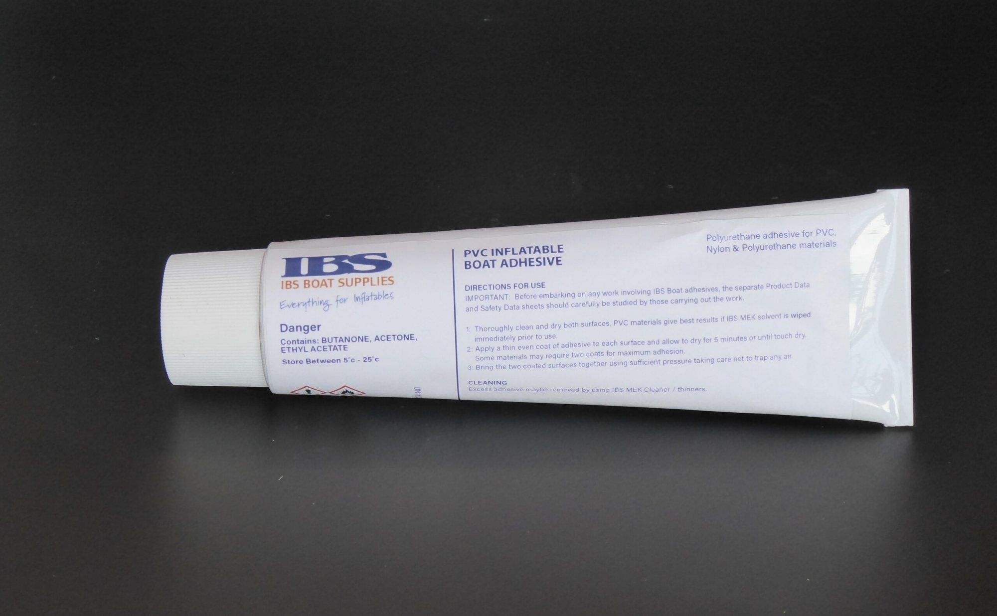 IBS PVC Single Part Toluene Free Glue 70ml - TCS Chandlery