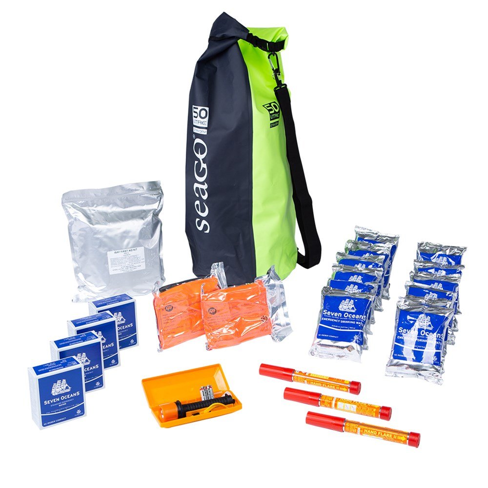 Seago Grab Bag >24 Hrs For 8 Person Liferaft - TCS Chandlery