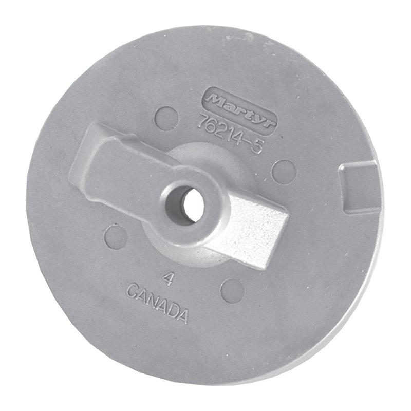 MG Duff CM76214M Mercury/Mercruiser Magnesium Circular Plate Anode ...
