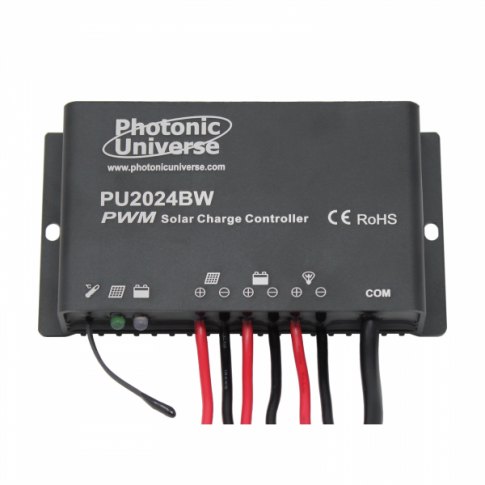 Photonic Universe Waterproof 20A 12V/24V solar charge controller ...