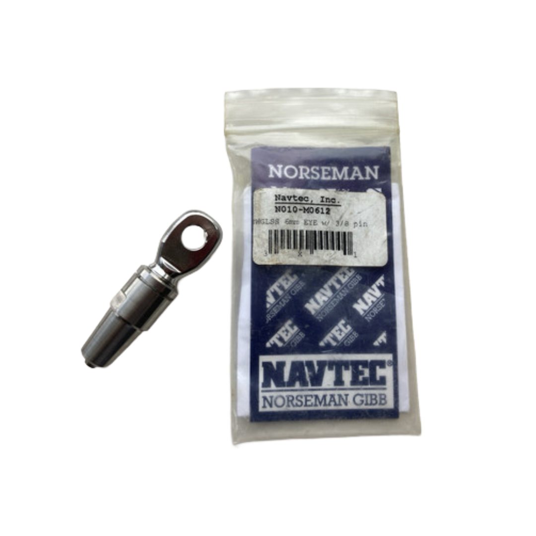Norseman Swageless Eye Terminal 6mm with 3/8 Pin by Navtec - TCS Chandlery
