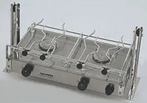 Techimpex RACER Double burner cooker with stainless steel burners ...