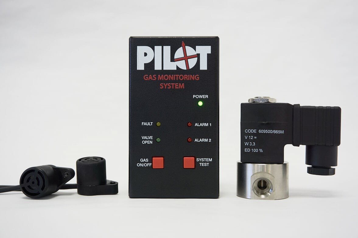 Pilot LPG/Propane Gas Monitoring System 12v - TCS Chandlery
