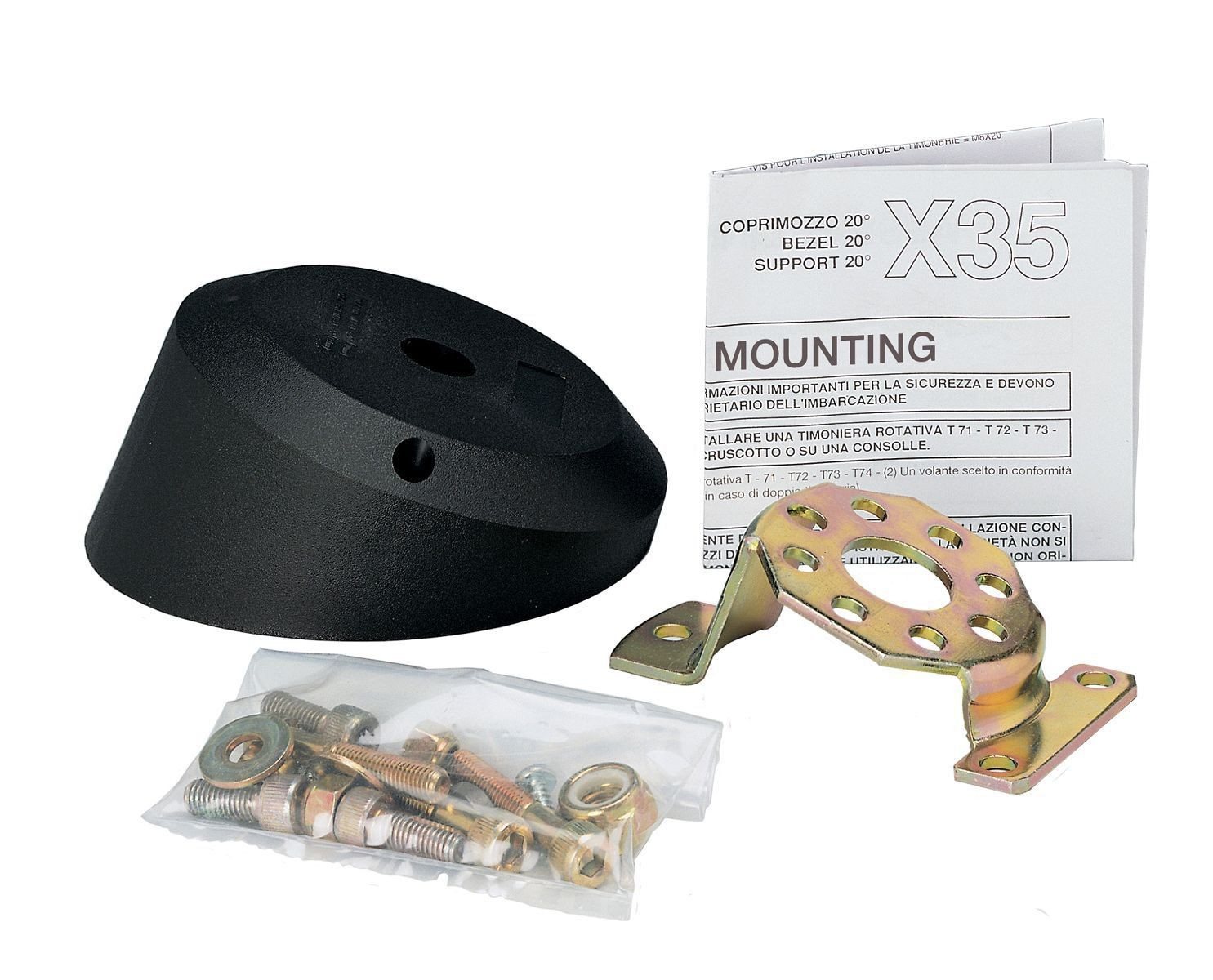 Ultraflex X35 20-Degree Steering Bezel - TCS Chandlery