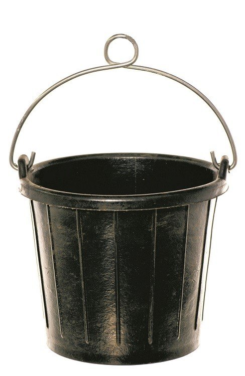 TCS Chandlery Rubber Bucket with Handle & Loop