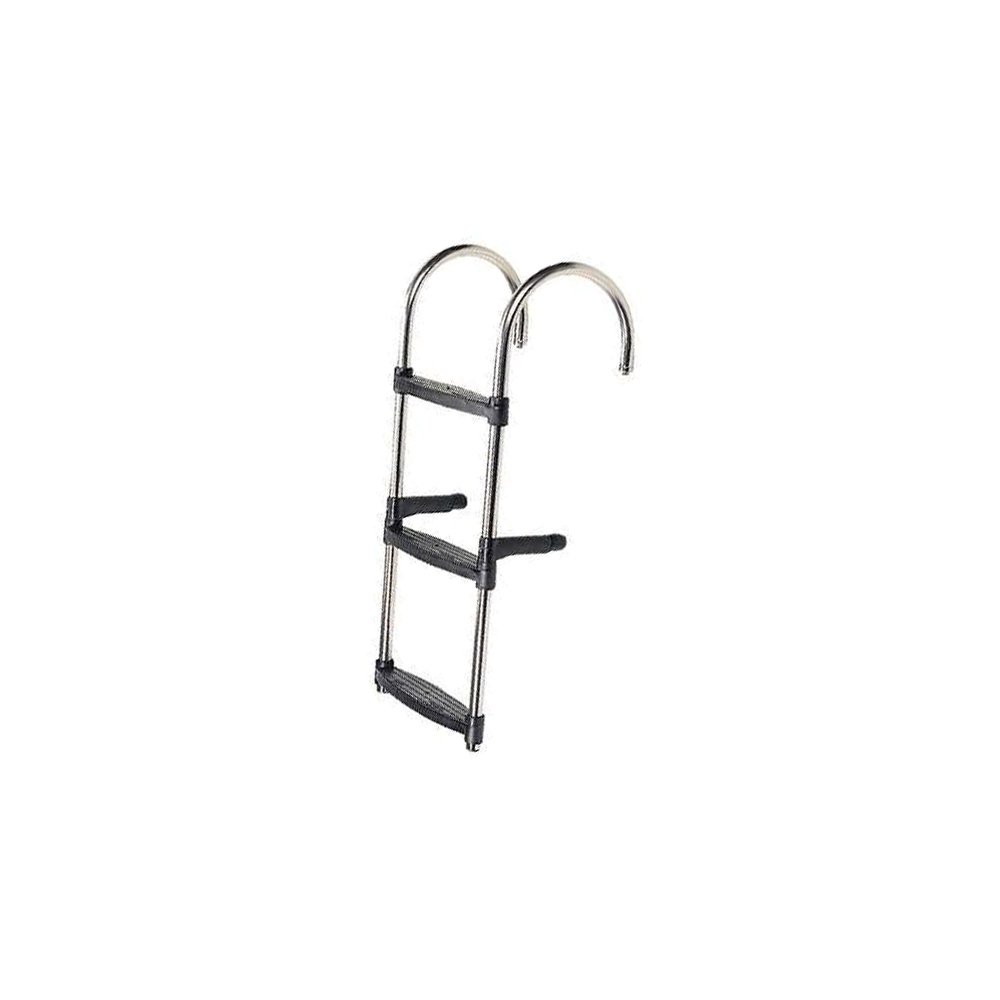 Lalizas 3 Step Stainless Steel Hook Over Ladder - TCS Chandlery