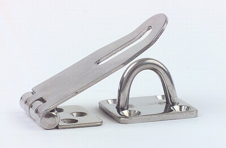 C.Quip Stainless Steel Hasp and Staple - TCS Chandlery