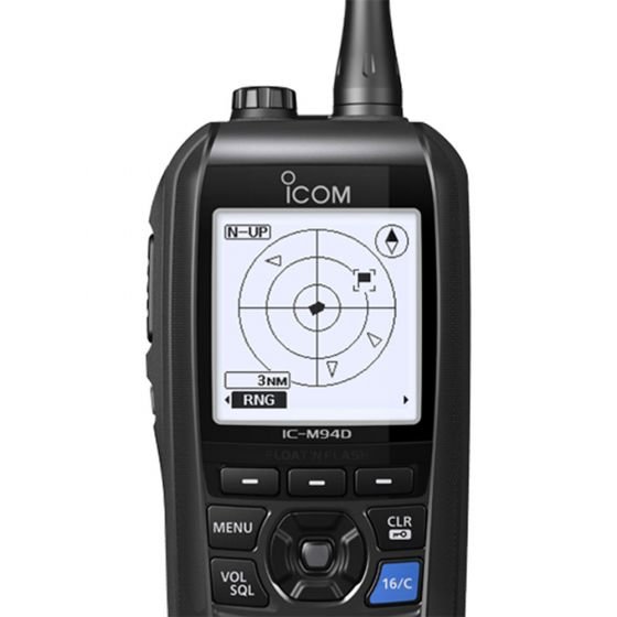 Icom ICOM IC-M94D Euro Buoyant Handheld Marine VHF with DSC & AIS - TCS ...