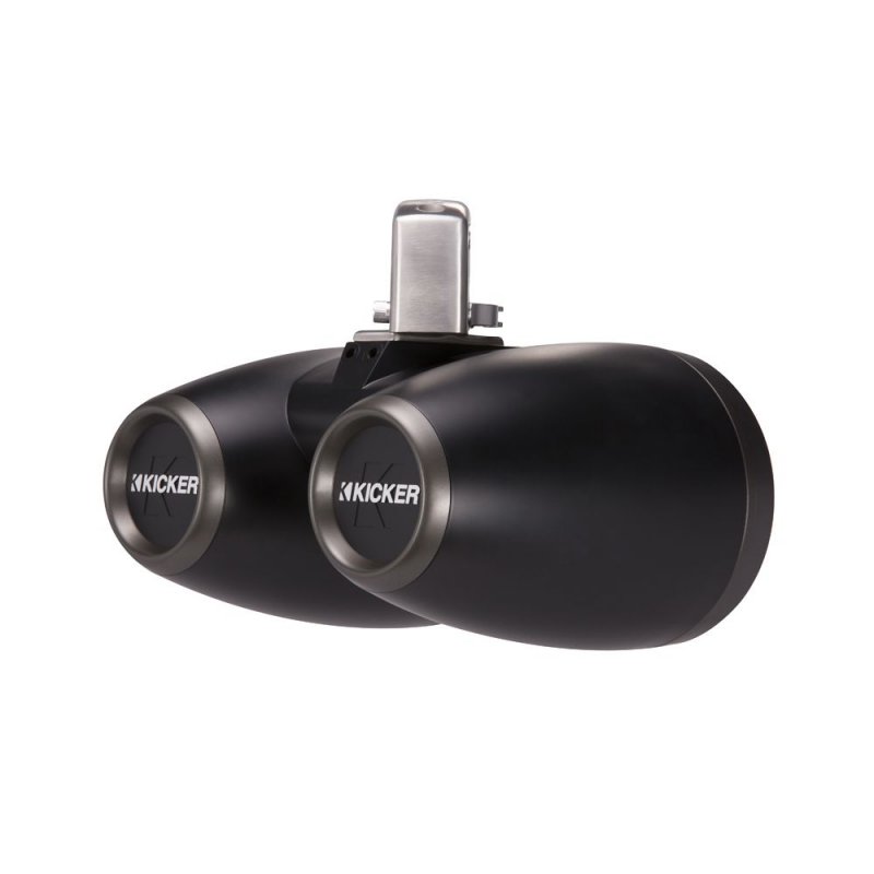 Kicker Marine 6.5" (165 mm) Dual Tower Coaxial Speaker System with LED ...