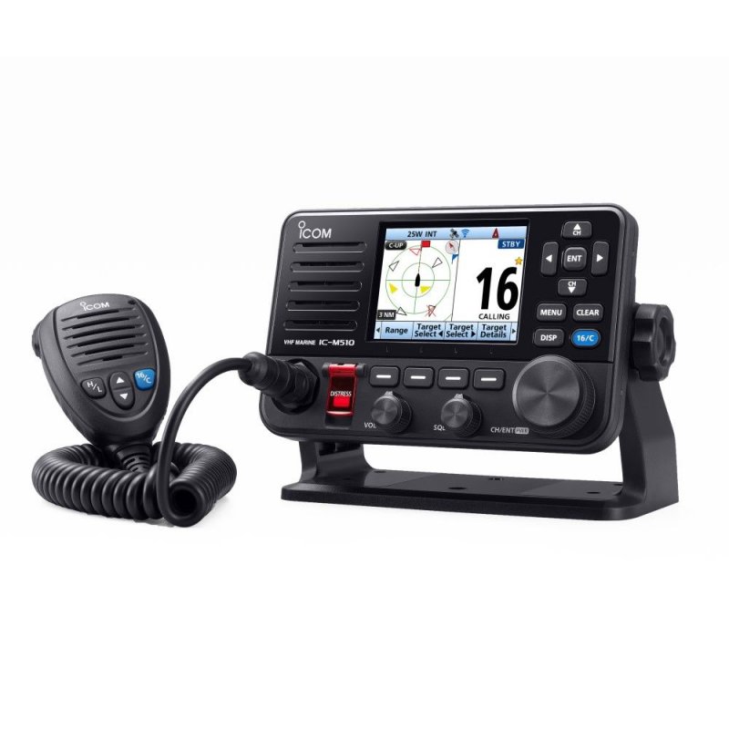 Icom IC-M510E Evo-AIS Marine VHF/DSC with AIS & Smartphone Control ...